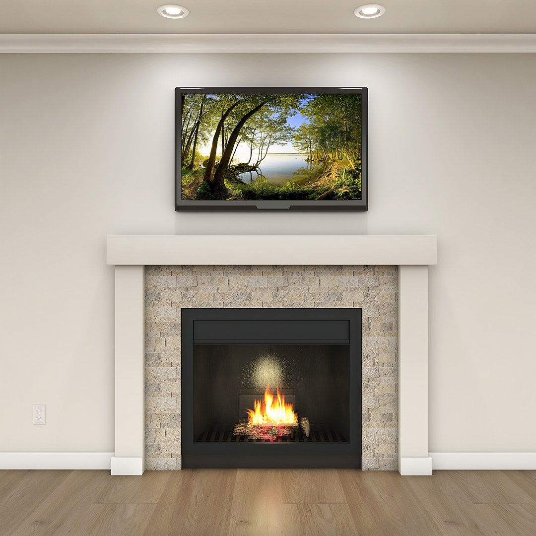 Drywall Fireplace R Anell Homes